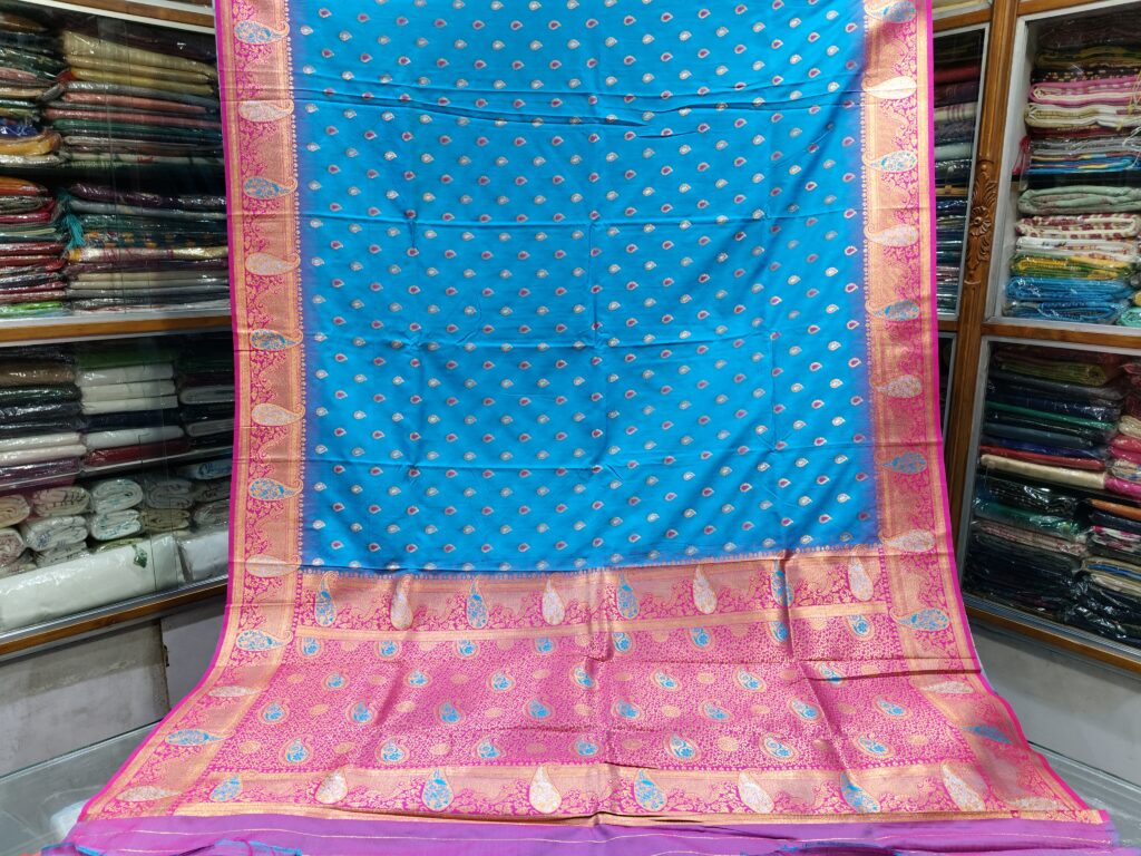 Mashru katan Silk – Bengal Saree Museum